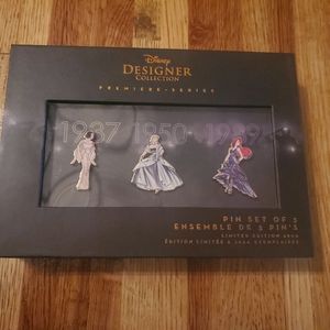Disney | Accessories | Princess Designer Fashion Disney Pins | Poshmark